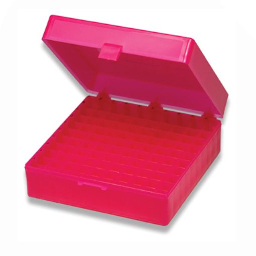 Storage box with hinged lid, 100 place micro tube, to suit 1.5/2.0ml ...