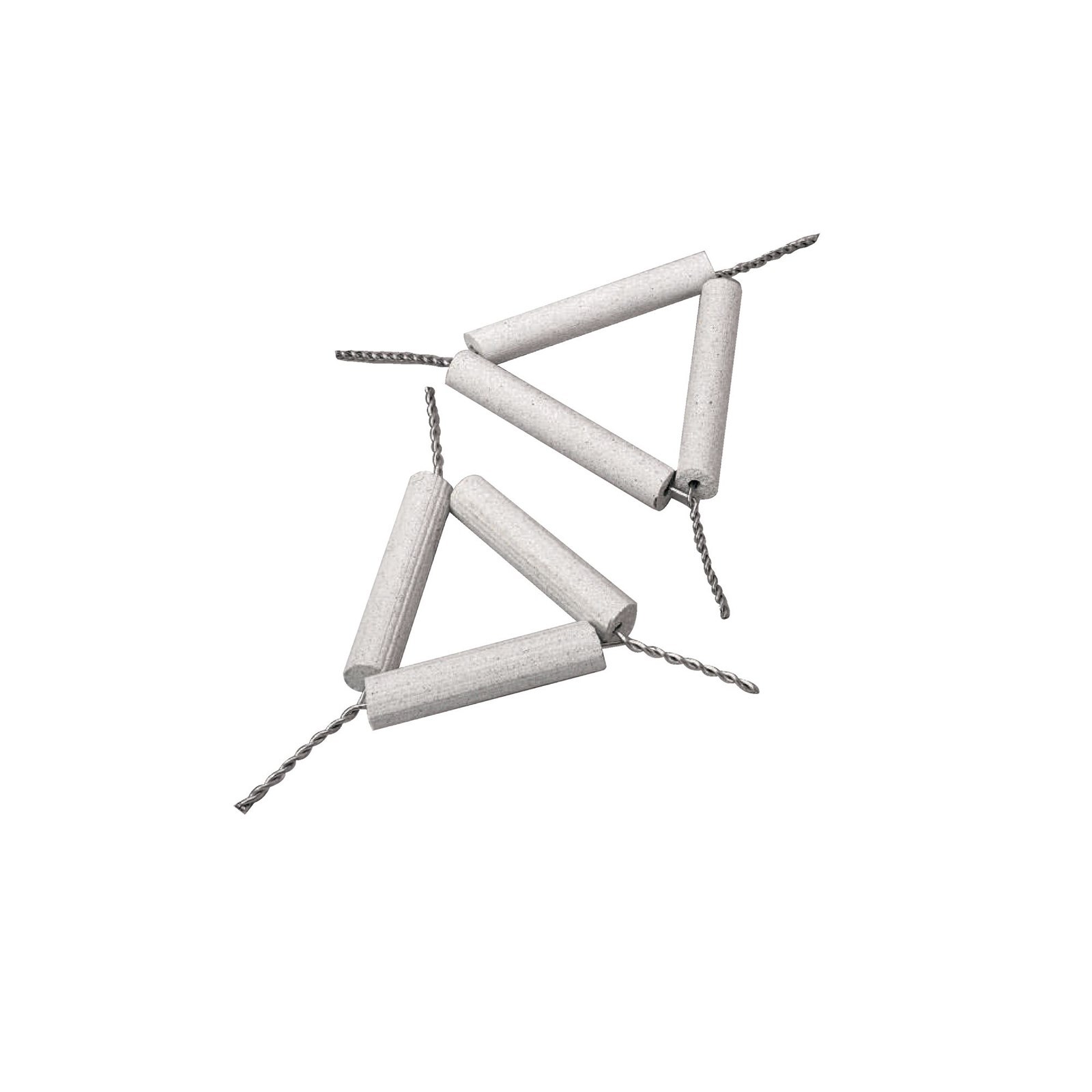 Triangle, Pipe Clay, 50mm side | Southern Cross Science