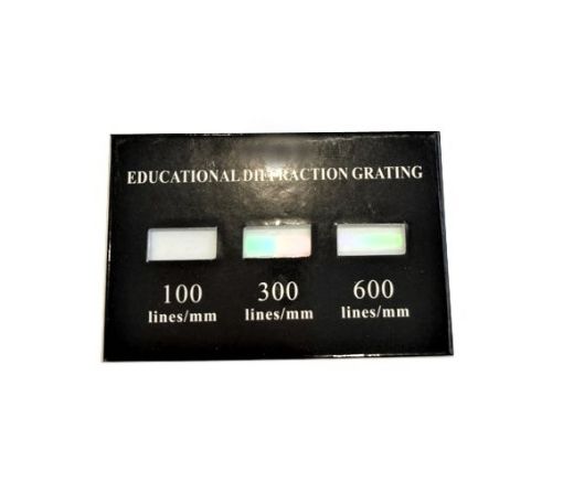 Diffraction Grating, 100, 300, 600L/mm, Card Mounted | Southern Cross ...