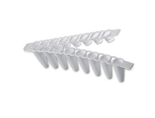 Masterclear® Cap Strips and real-time PCR Tube Strips, 8-strips, PCR ...
