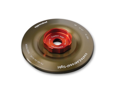 Rotor lid for FA-45-24-11-HS, aerosol-tight, aluminum, PTFE coated, for Centrifuge 5430/5430R ...