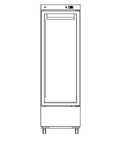 Thermoline 200L Refrigerator - Glass Door | Southern Cross Science