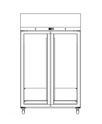 Thermoline 950L Refrigerator - Solid doors | Southern Cross Science