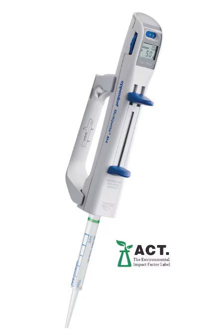 Multipette M4 basic 1µL-10mL, including holder (for wall mount and/or ...